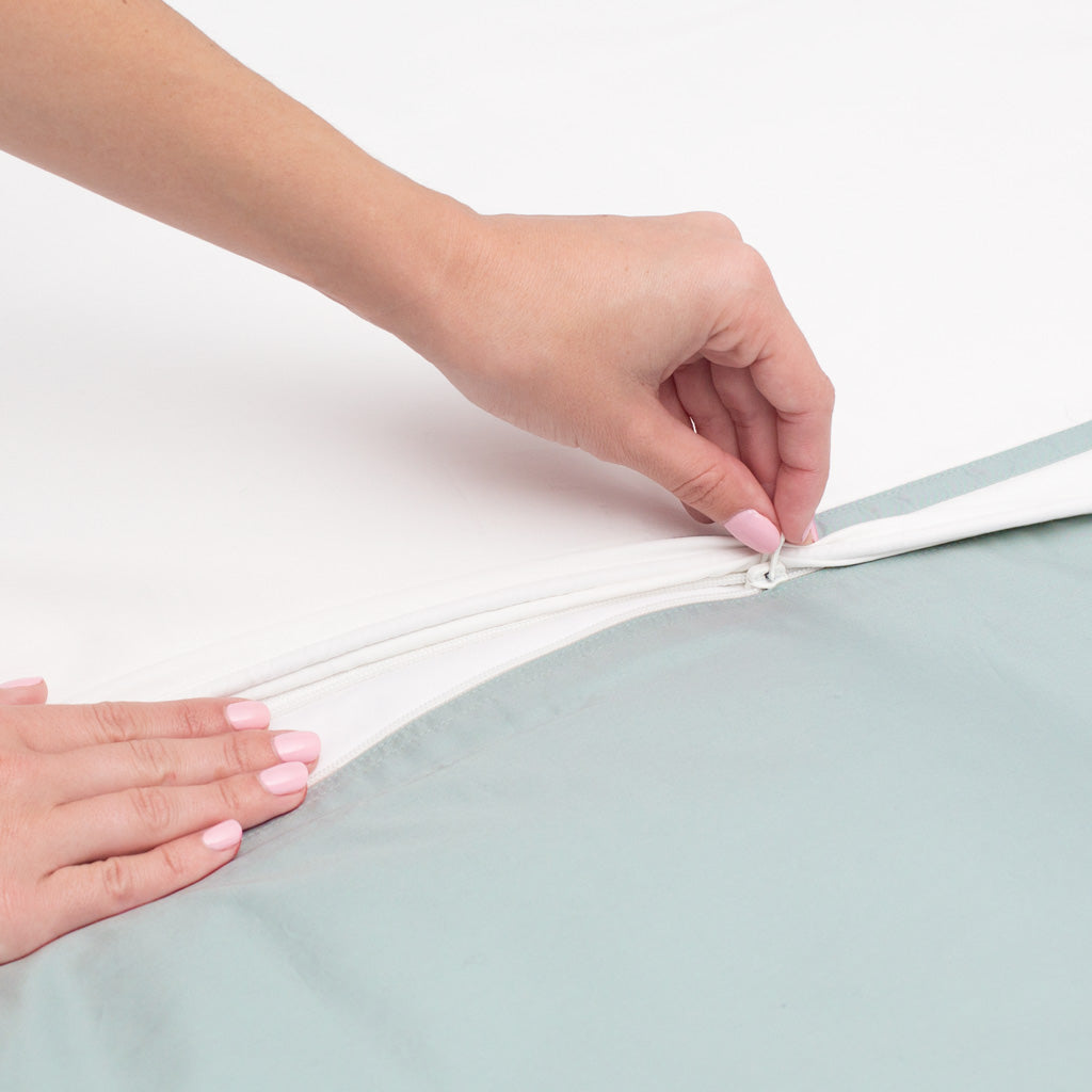 The Nova Duvet Cover | Zipper Bedding – Crane & Canopy