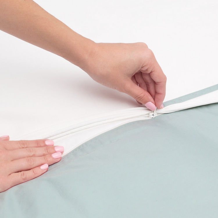 The Nova Duvet Cover | Zipper Bedding – Crane & Canopy