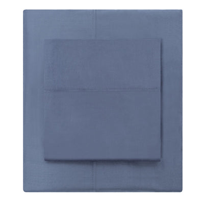 Dark Blue Sheets | The Slate Blue 400 TC Sheets | Crane & Canopy