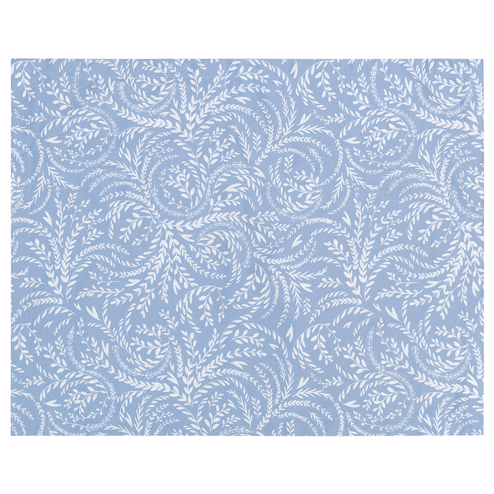 Wilder Cornflower Blue Sham | Vines Blue Sham – Crane & Canopy
