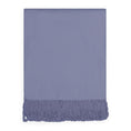 The Admiral Blue Fringed Throw Blanket – Crane & Canopy
