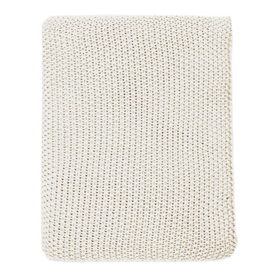 Cream Knotted Throw – Crane & Canopy