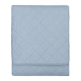 French Blue Cotton Quilt and Sham | Diamond French Blue Quilt – Crane ...
