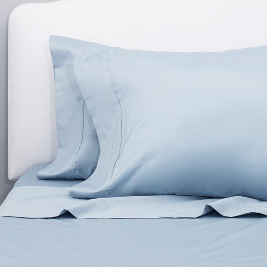 Light Blue Sheets | The French Blue 400 TC Sheets – Crane & Canopy