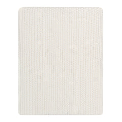 Ivory Knitted Throw | Crane & Canopy