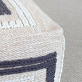 The Knitted Braided Box Pouf – Crane & Canopy