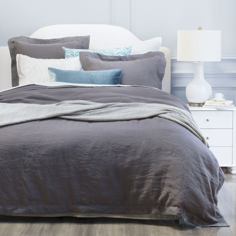 Linen Bedding | Soft-Washed Belgian Linen Bedding – Crane & Canopy