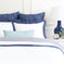 Slate Blue and White Bedding | The Linden Slate Blue Bedding – Crane ...