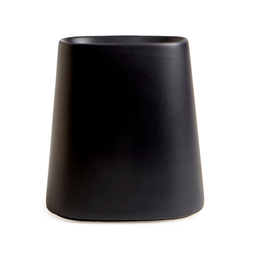 Matte Black Ceramic Bath Accessories, Toothbrush Holder – Crane & Canopy