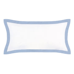 Cornflower Blue and White Pillow | Crane & Canopy