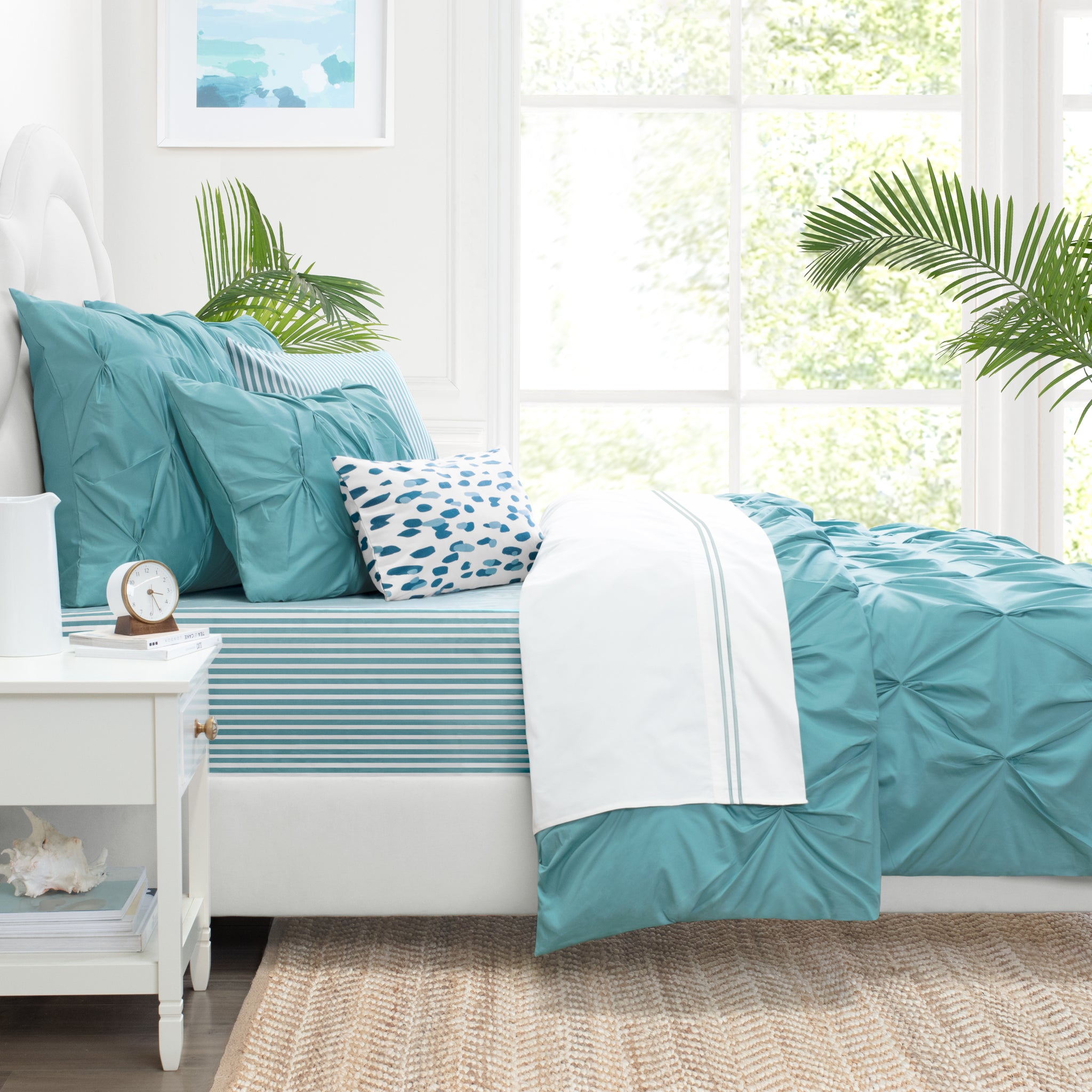 Turquoise Bedding | The Valencia Turquoise – Crane & Canopy