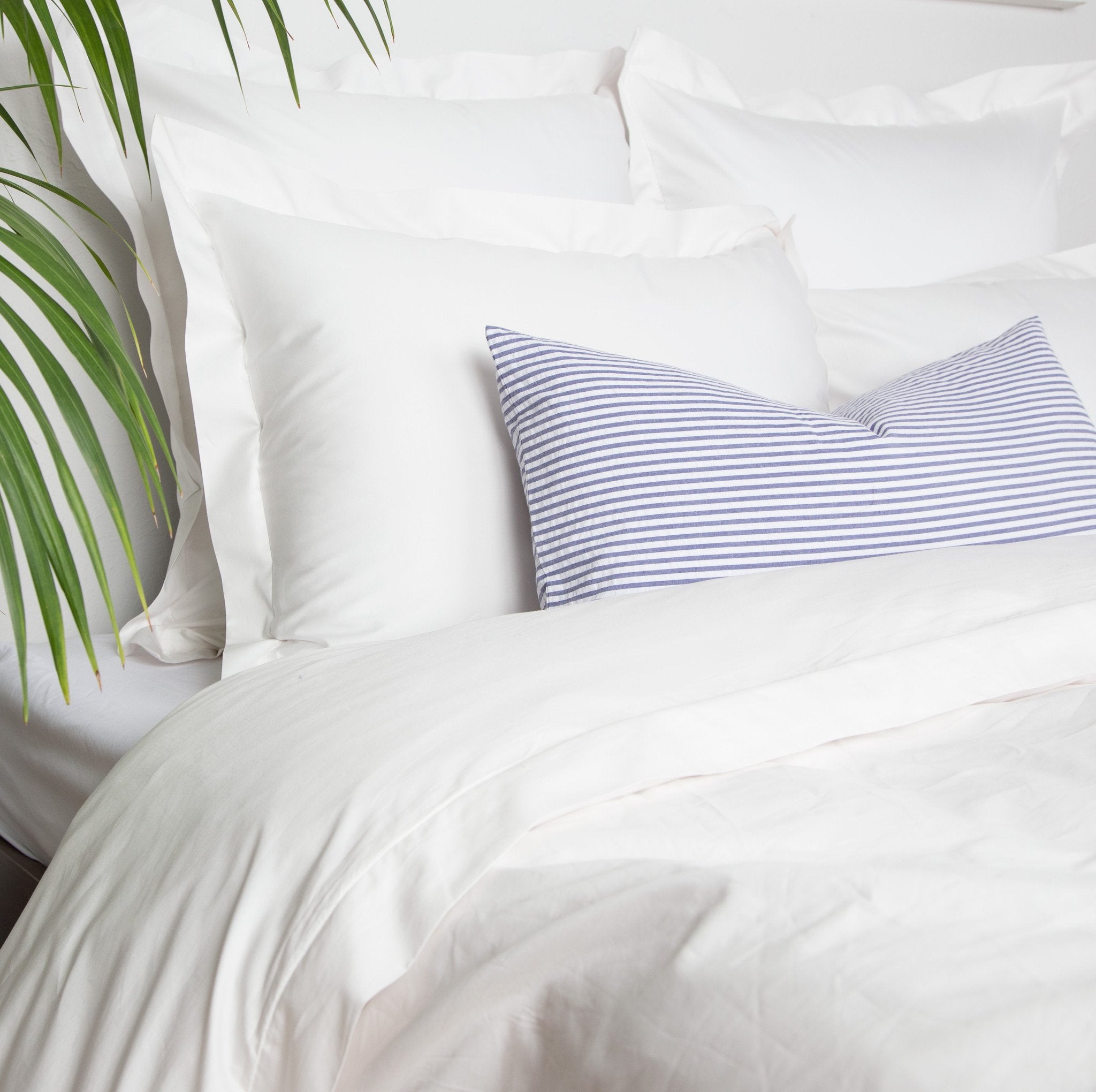 Solid White Duvet Cover | The Peninsula White – Crane & Canopy