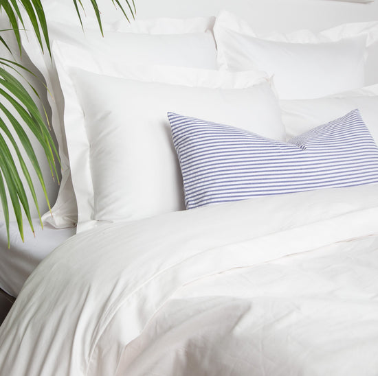 Solid White Duvet Cover | The Peninsula White – Crane & Canopy