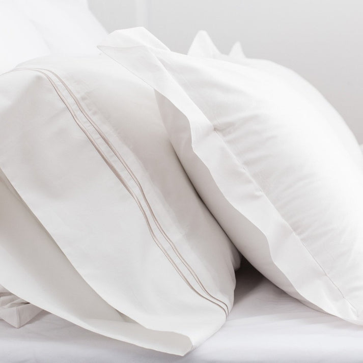 Solid White Duvet Cover | The Peninsula White – Crane & Canopy