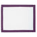 Purple Linden Border Sham – Crane & Canopy